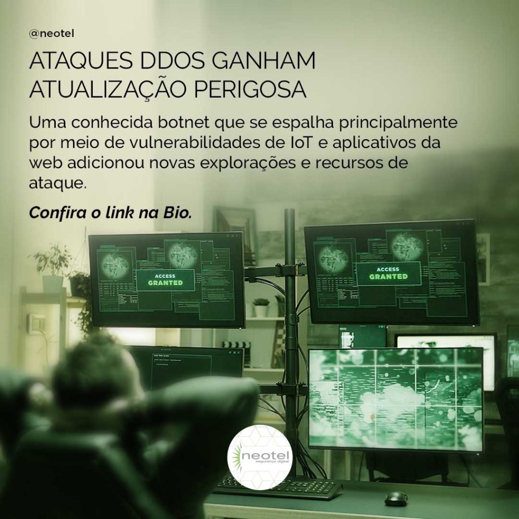Ataques DDoS ganham atualização perigosa - Blog da Neotel Segurança Digital